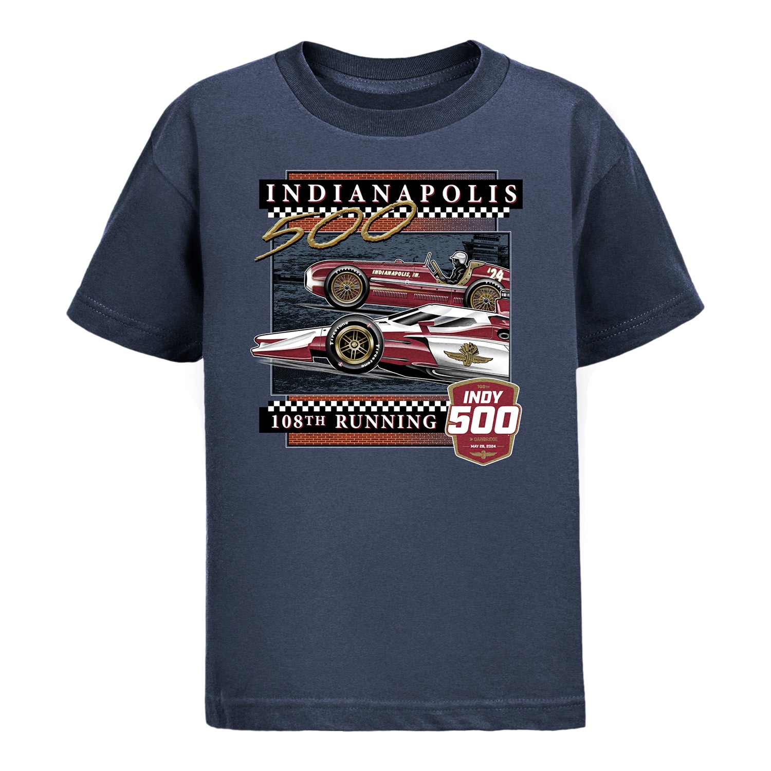 2024 Indy 500 Past Champions Youth T-Shirt
